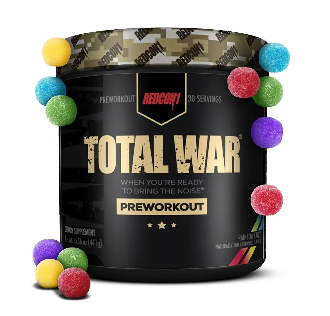 Redcon1 Total War – Hochdosiertes Pre-Workout für Energie | Muscle-Lab ...