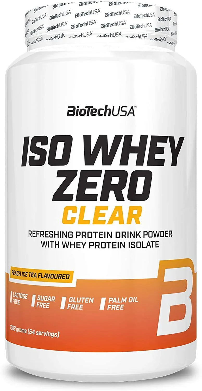 BioTech USA Iso Whey Zero Clear 1000 g – Transparente Proteinlösung ...