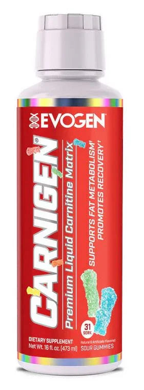 Evogen Carnigen Liquid – Flüssiges L-Carnitin + ALC | Muscle Lab ...