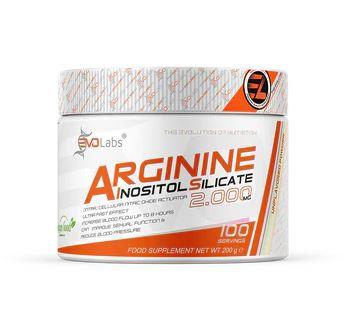 EvoLabs Arginine Inositol Silicate Powder 100 Servings (Evo Labs ...