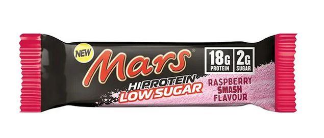 Mars HiProtein Raspberry Smash 55g (Mars) | Muscle Lab — Muscle-lab