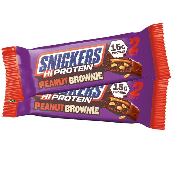 Snickers Hi Protein Peanut Brownie (Mars) | Muscle Lab — Muscle-lab